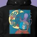 Space Hoodie, Unisex Fit, Steampunk Clothing, Astronaut Shirt, Octopus ...