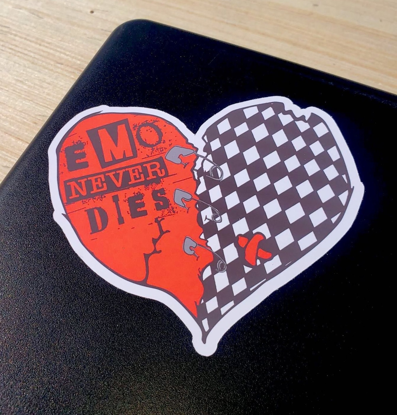 Emo Never Dies Sticker, Elder Emo Sticker, Emo Sticker, Punk Stickers ...