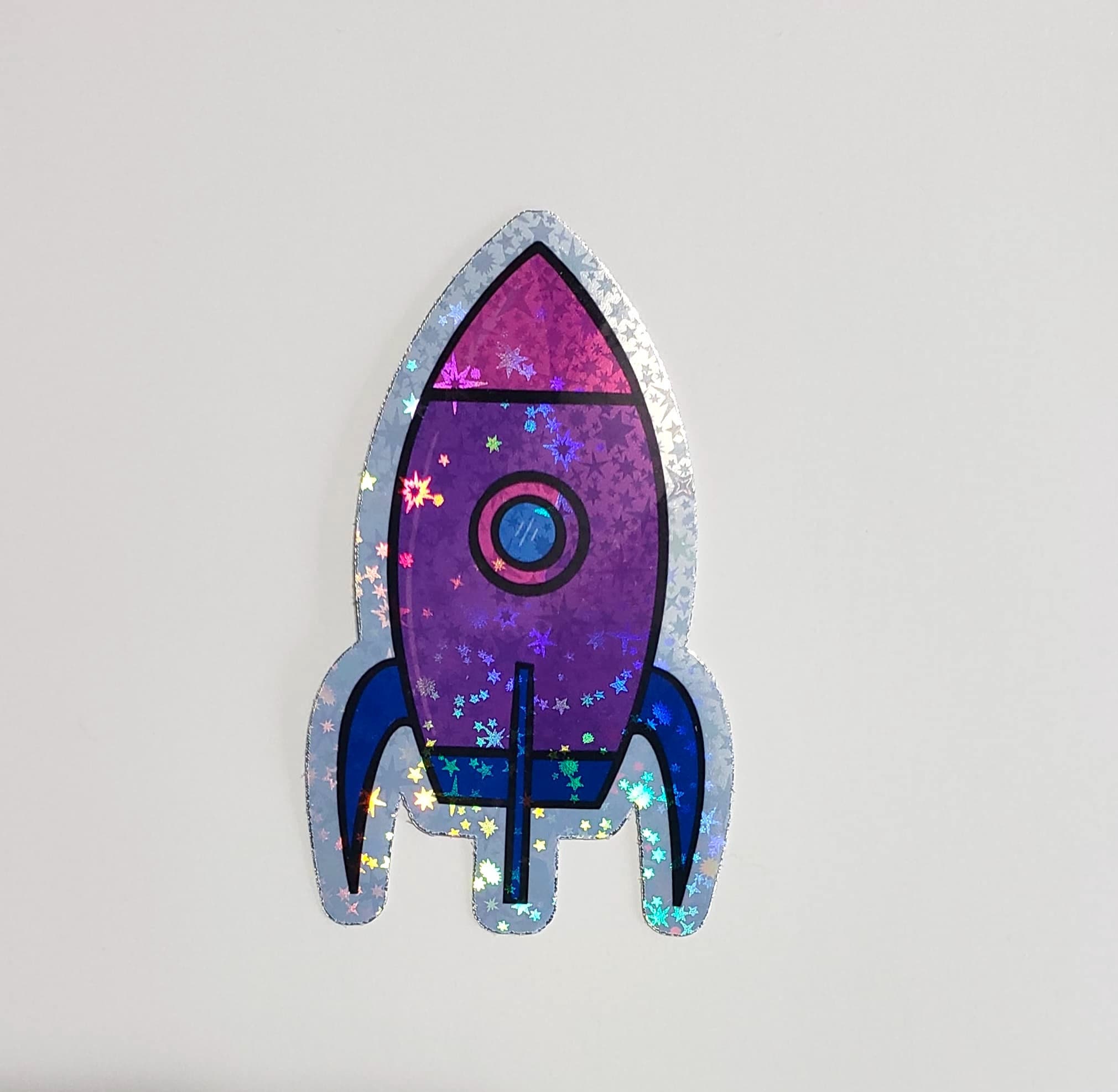 Subtle Bi Pride Sticker Pack of 5 Holographic Stickers - Etsy