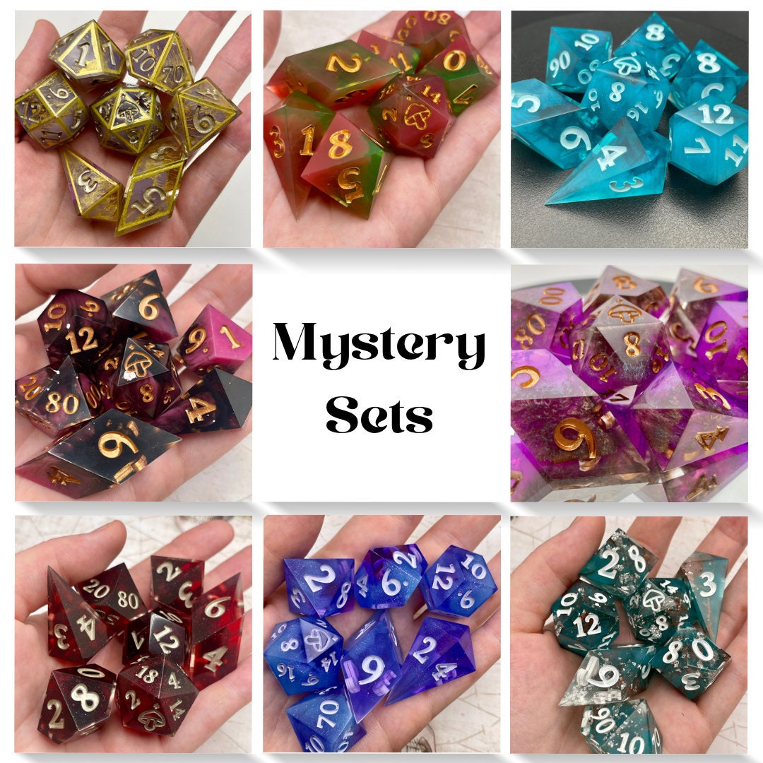 Mystery Dice Sets | Polyhedral Dice | D&D Dice Set | Dungeons and ...