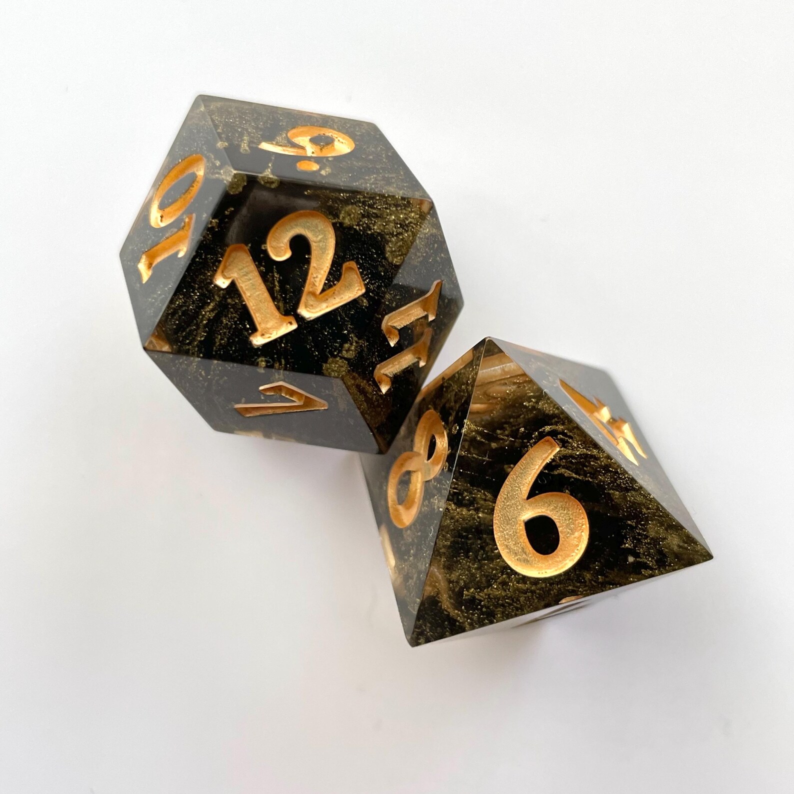 Nocturnal Fortune Dice Set Polyhedral Dice D&D Dice Set Dungeons and ...