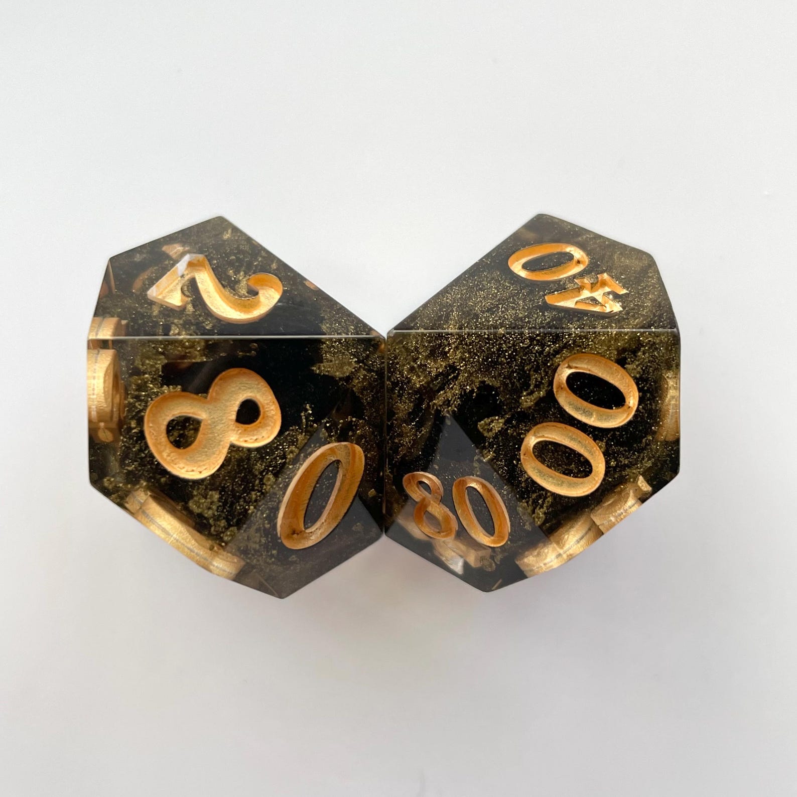 Nocturnal Fortune Dice Set Polyhedral Dice D&D Dice Set Dungeons and ...