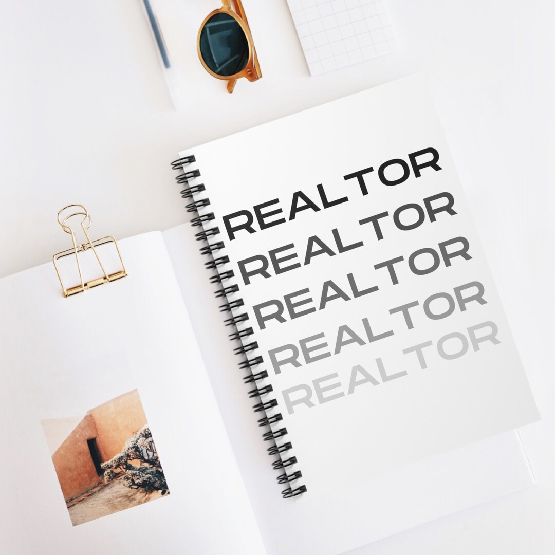Realtor Notebook, Real Estate Notebook, Realtor Notes, Real Estate ...