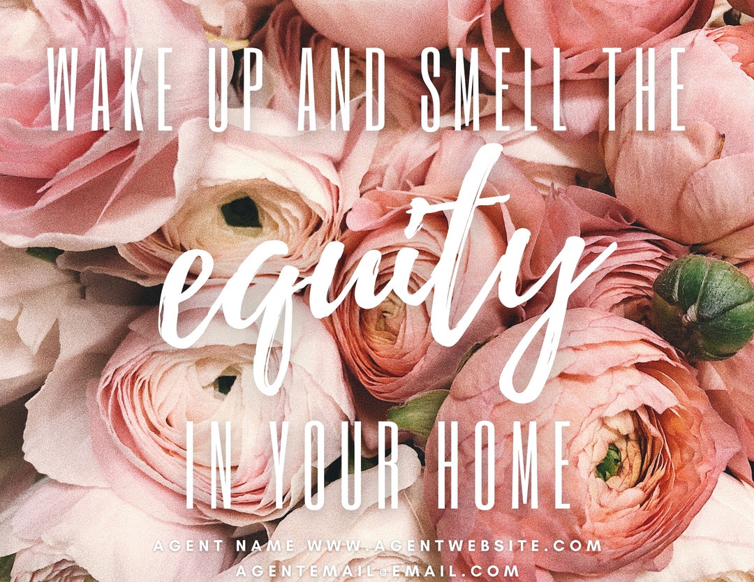 Realtor Spring Postcard, Spring Pop By, Real Estate Marketing, Realtor ...