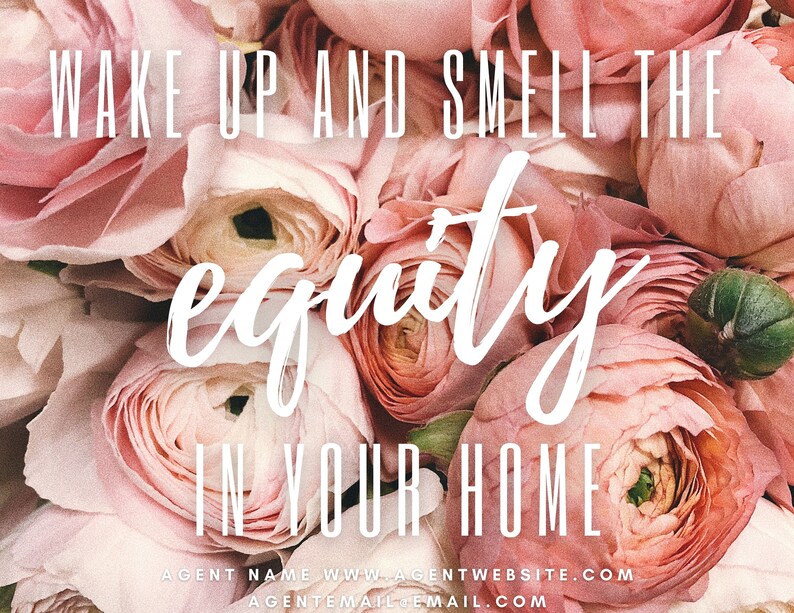 Realtor Spring Postcard, Spring Pop By, Real Estate Marketing, Realtor ...