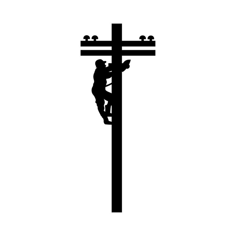 Lineman, Hurricane Worker, Lineman SVG, Lineman PNG, Electrical Worker ...