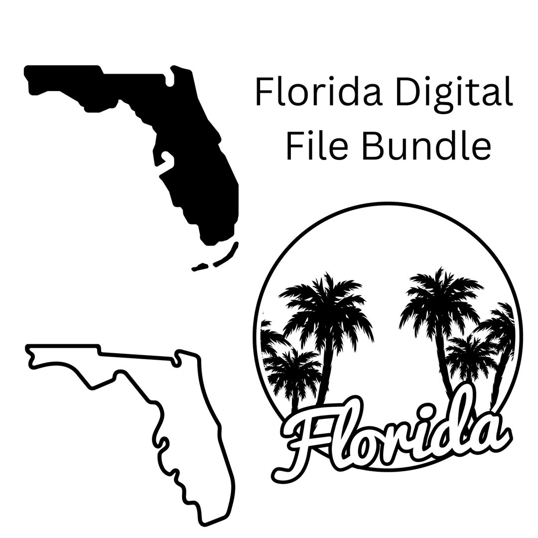 Florida Digital File, Florida SVG, Florida Strong, Florida PNG, Florida ...