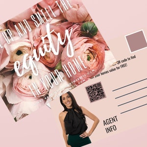 Realtor Spring Postcard, Spring Pop By, Real Estate Marketing, Realtor ...