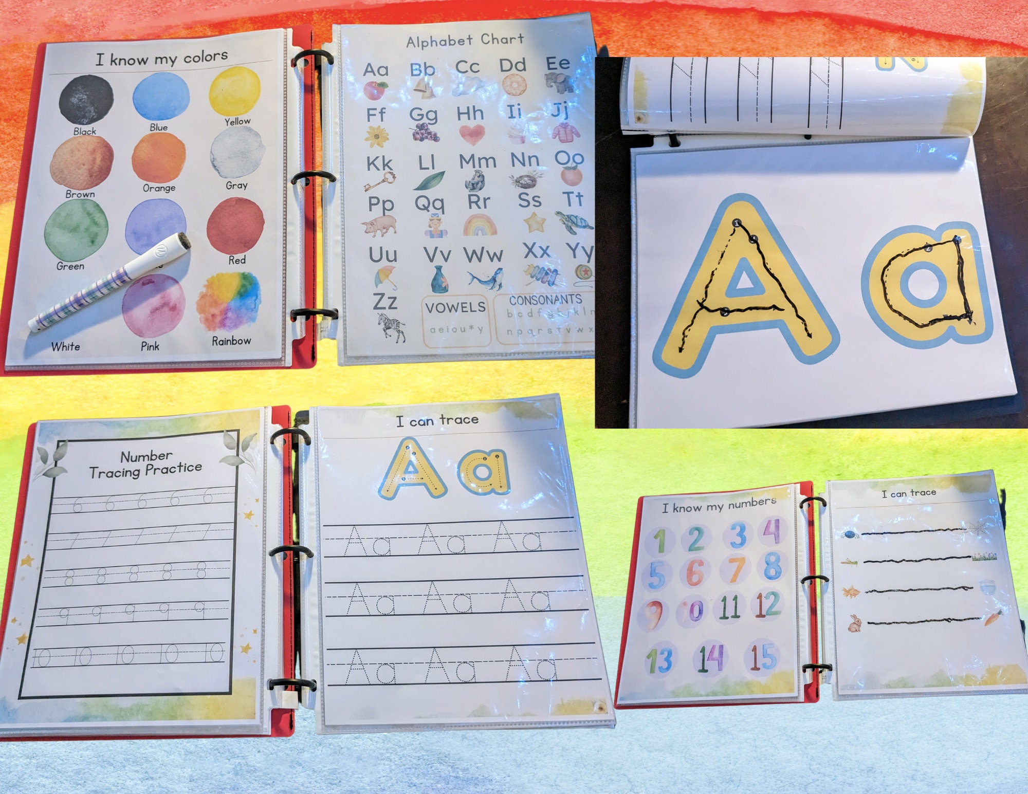 Preschool Morning Binder - Etsy