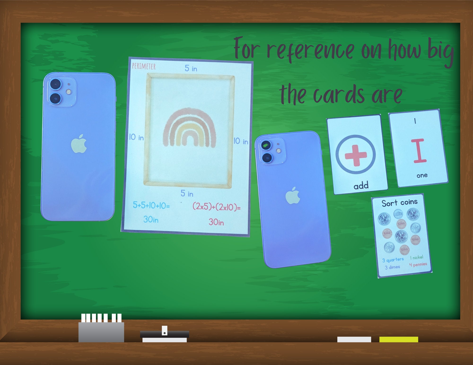 Math Reference Cards/ 1st-5th Grade - Etsy