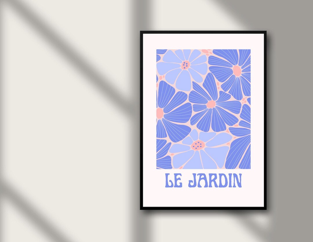 Le Jardin Wall Art (multiple Sizes) - Etsy