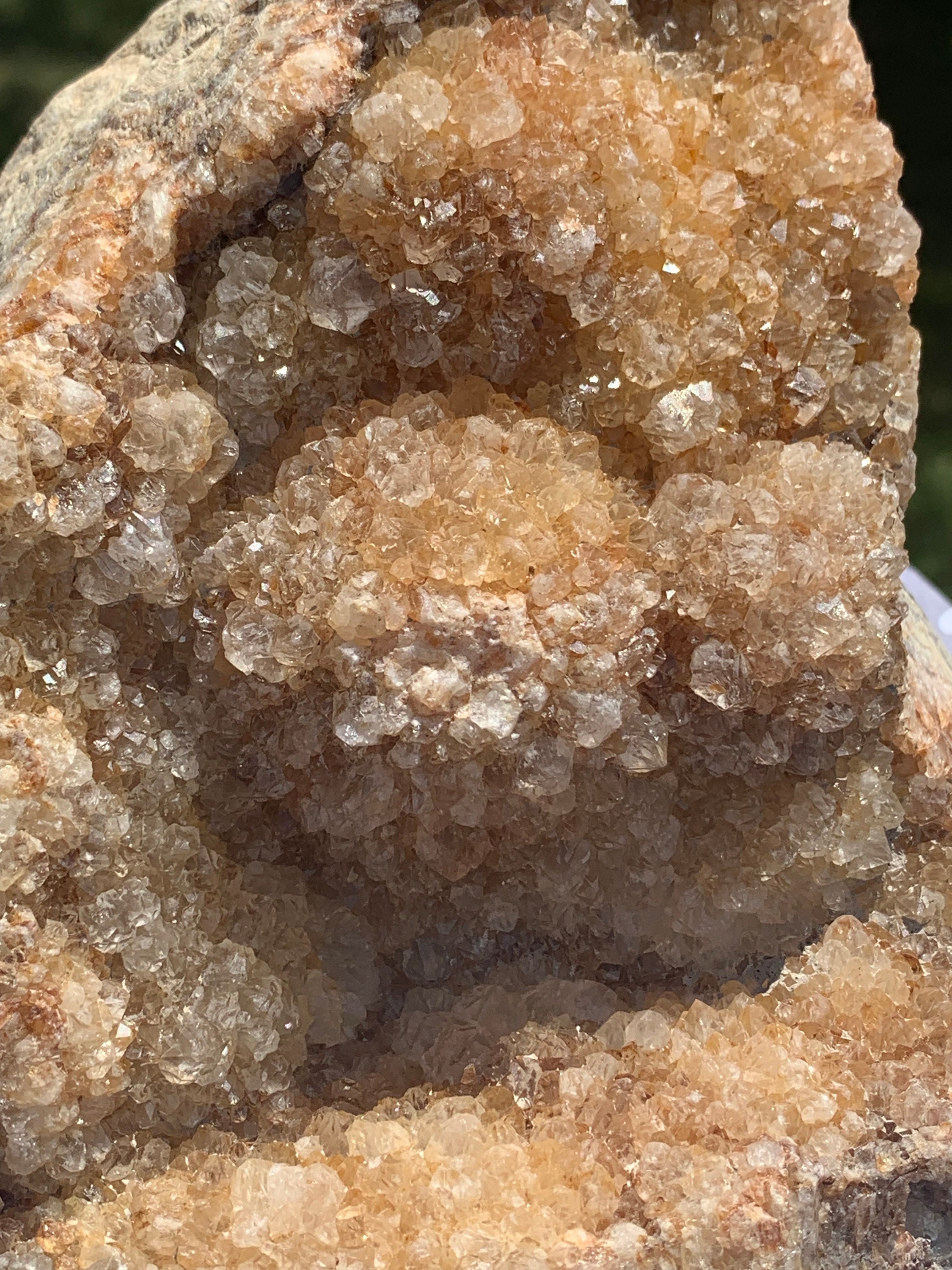 Statement Center Piece Beautiful Missouri rootbeer Quartz Drusy druzy ...