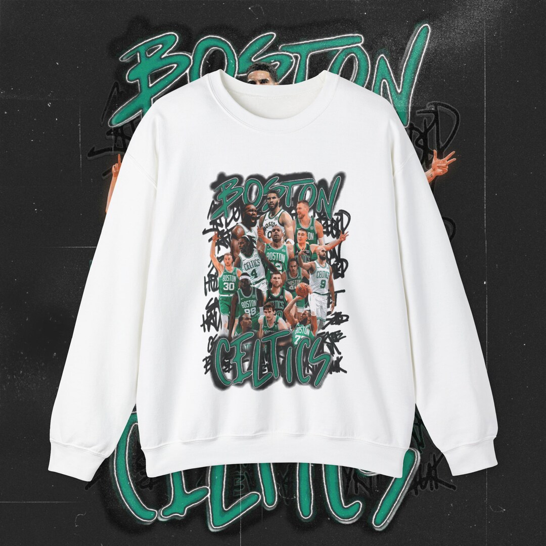 Boston Celtics 2023-2024 NBA Season Team Unisex Heavy Blend™ Crewneck ...