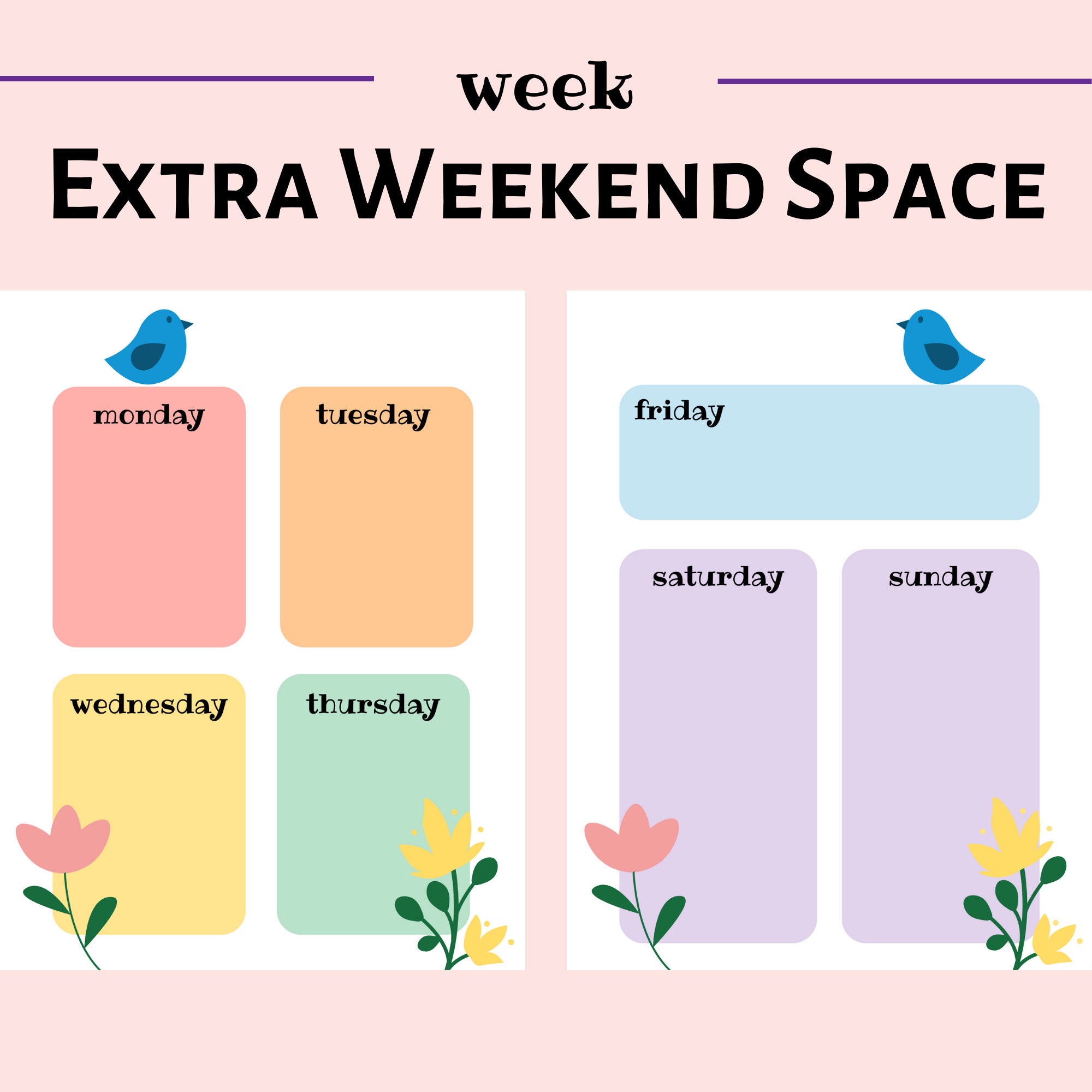 Printable Year Organizer for Girl Scout Leaders, Garden Friends Theme ...