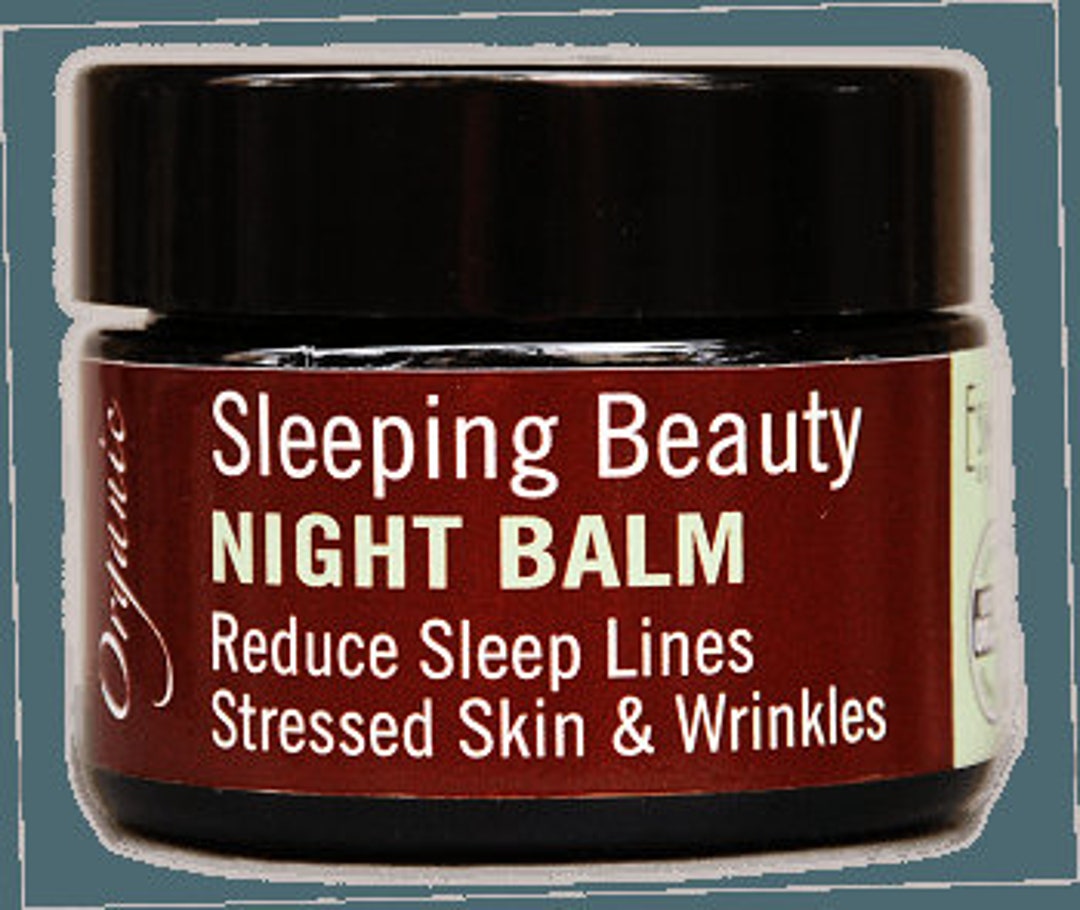 Sleeping Beauty Organic Night Balm for Face, Neck & Decollete. - Etsy