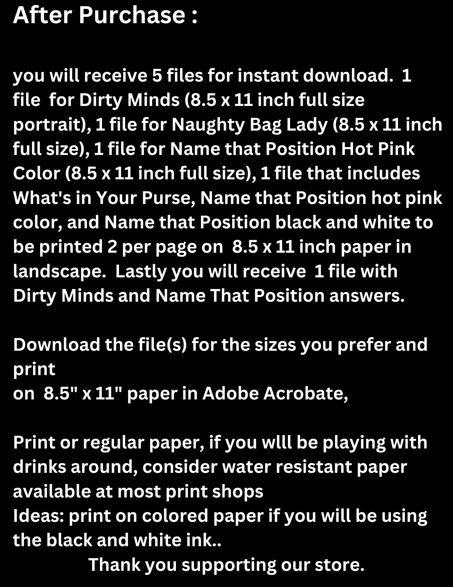 Girls Night Games Girls Night Out Party Games Girls Night In Games Instant Download Ladies