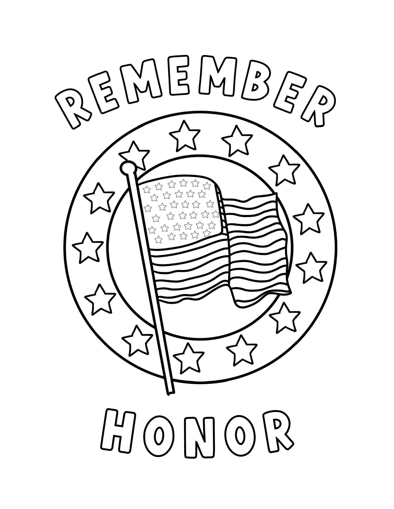 Memorial Day Coloring Pages Set of 10 Printable Instant Download - Etsy
