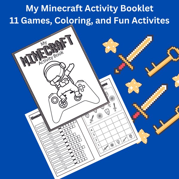 Super Mario Activity Book - Etsy