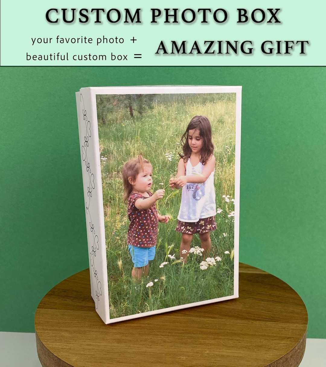 Custom Photo Boxes With Your Photo - Great Valentine's Gift ...