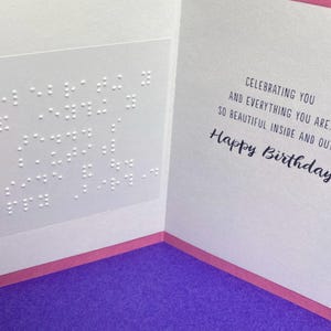 Customizable Braille Card Inserts and Labels - Etsy