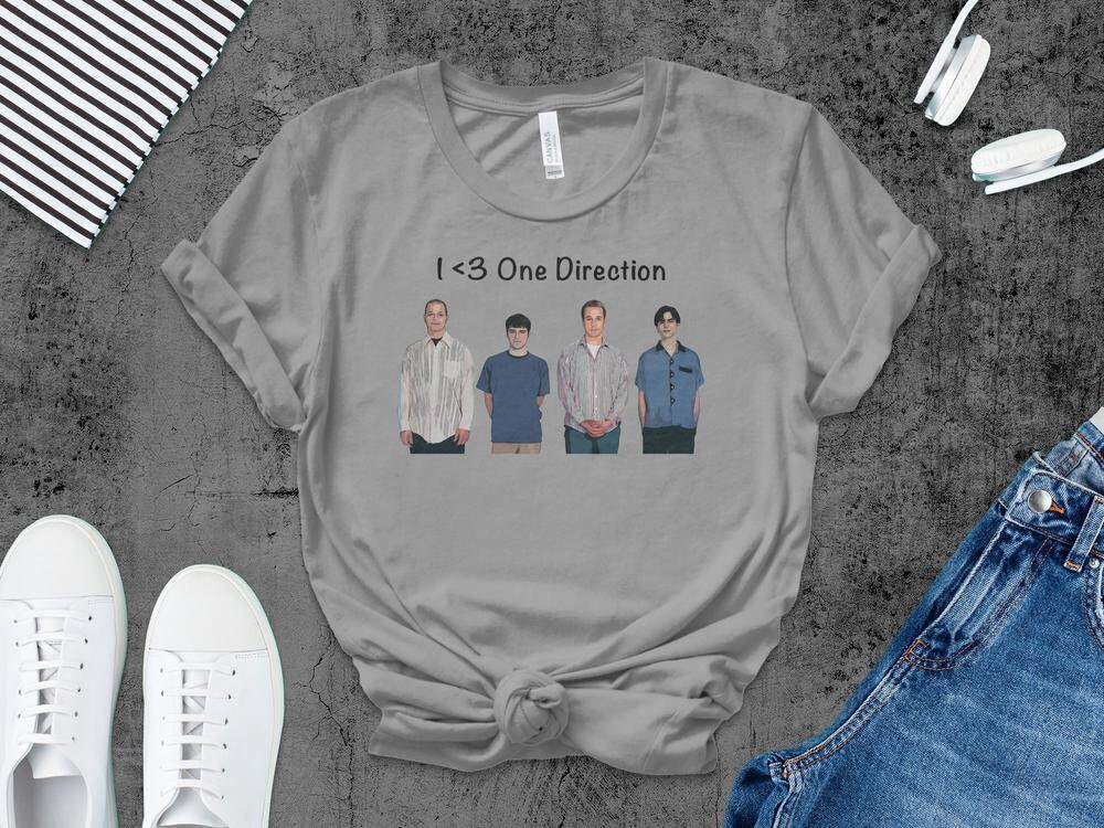 I Love One Direction Weezer Funny T Shirt, Weezer Tour 2023 T-Shirt ...