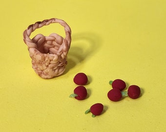 Miniature Apple Basket - Etsy