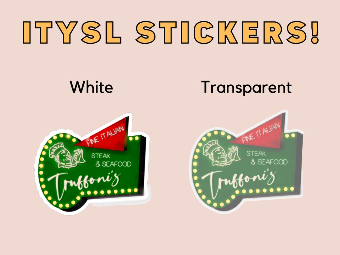 Truffoni's Sticker, ITYSL Sticker, I Think You Should Leave, Tim ...