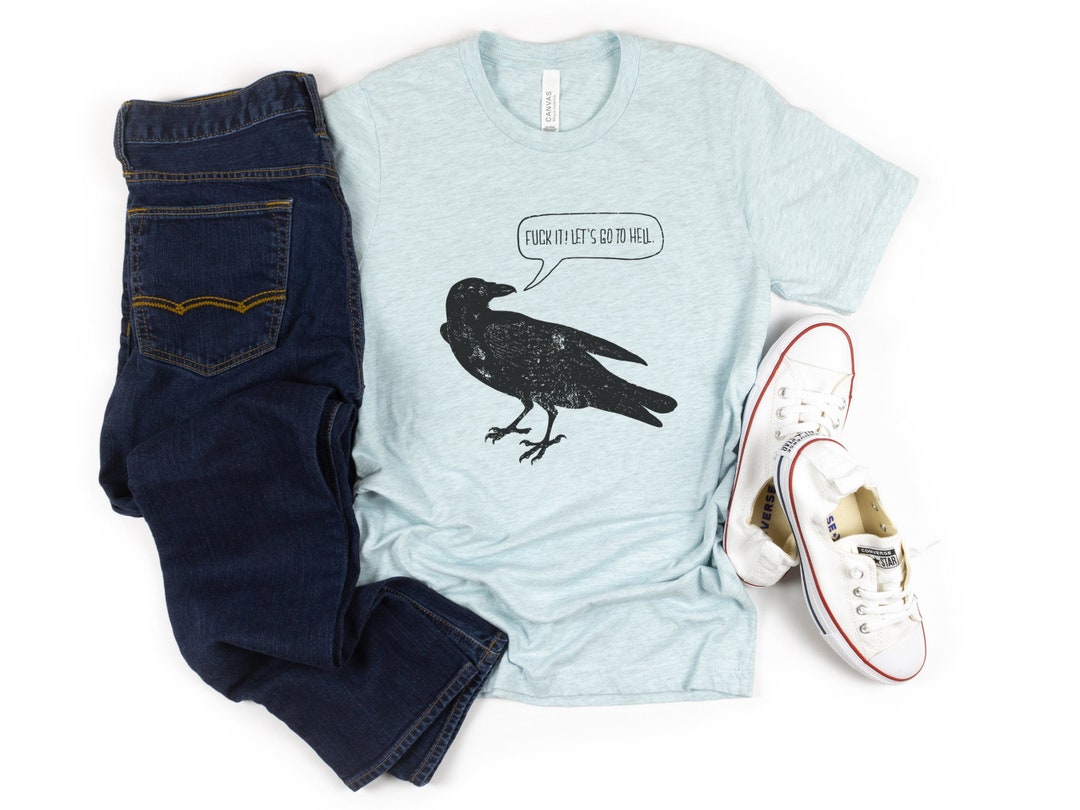 Matthew the Raven T Shirt, the Sandman Inspired Shirt, Dream of the ...