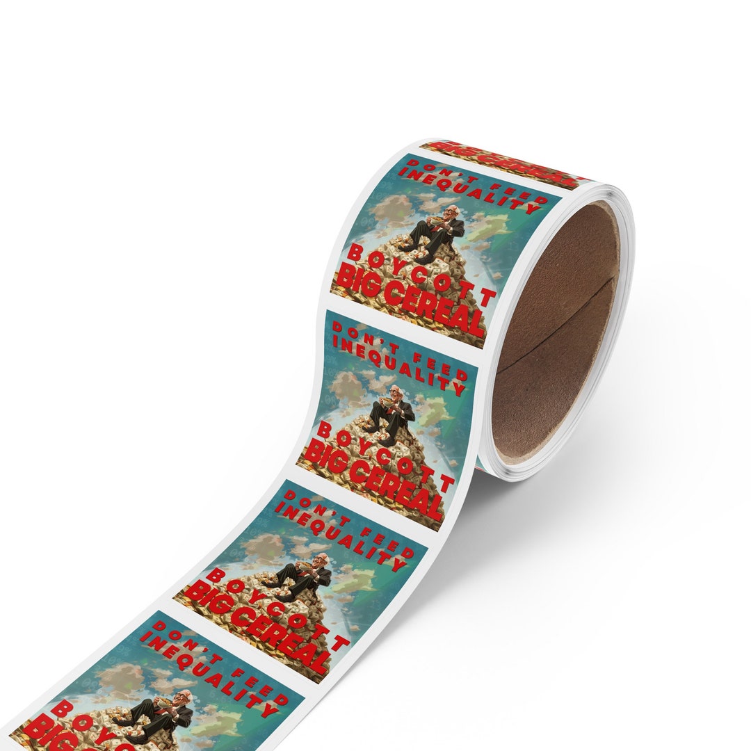 Kellogg's Boycott Sticker Roll, Kellogg's Boycott, Protest Sticker, Pro ...