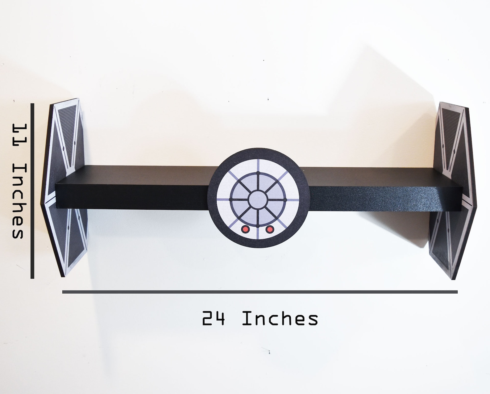 Tie Fighter Inspired Wall Shelf Display Shelf Star Wars Fan - Etsy