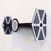 Tie Fighter Inspired Wall Shelf, Display Shelf, Star Wars Fan Gift ...