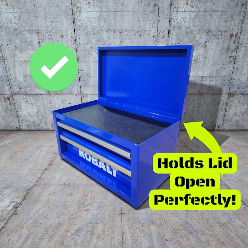Lid Stop for Kobalt Mini Tool Box, Keeps Your Lid From Falling Down - Etsy