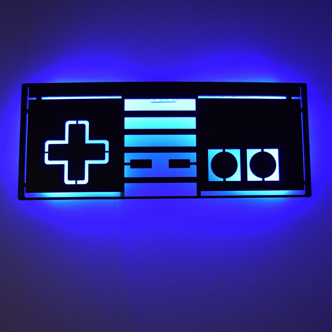 24 LED Lighted Nintendo Inspired Controller Sign NES - Etsy