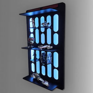 Star Wars Lover Gift, Galactic Panel Display Shelf, LED Lighted Sign ...
