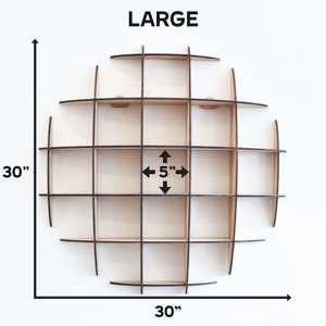 Sphere Shelf, Unique Wall Shelf, Collectable Display, Funko Pop ...