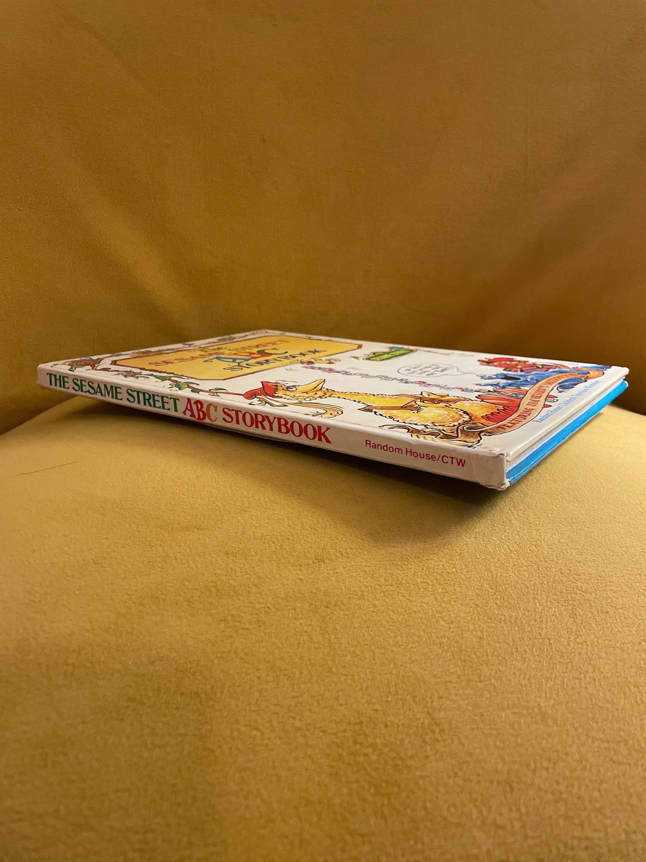 Vintage Sesame Street ABC Story Book - Hardback - Etsy