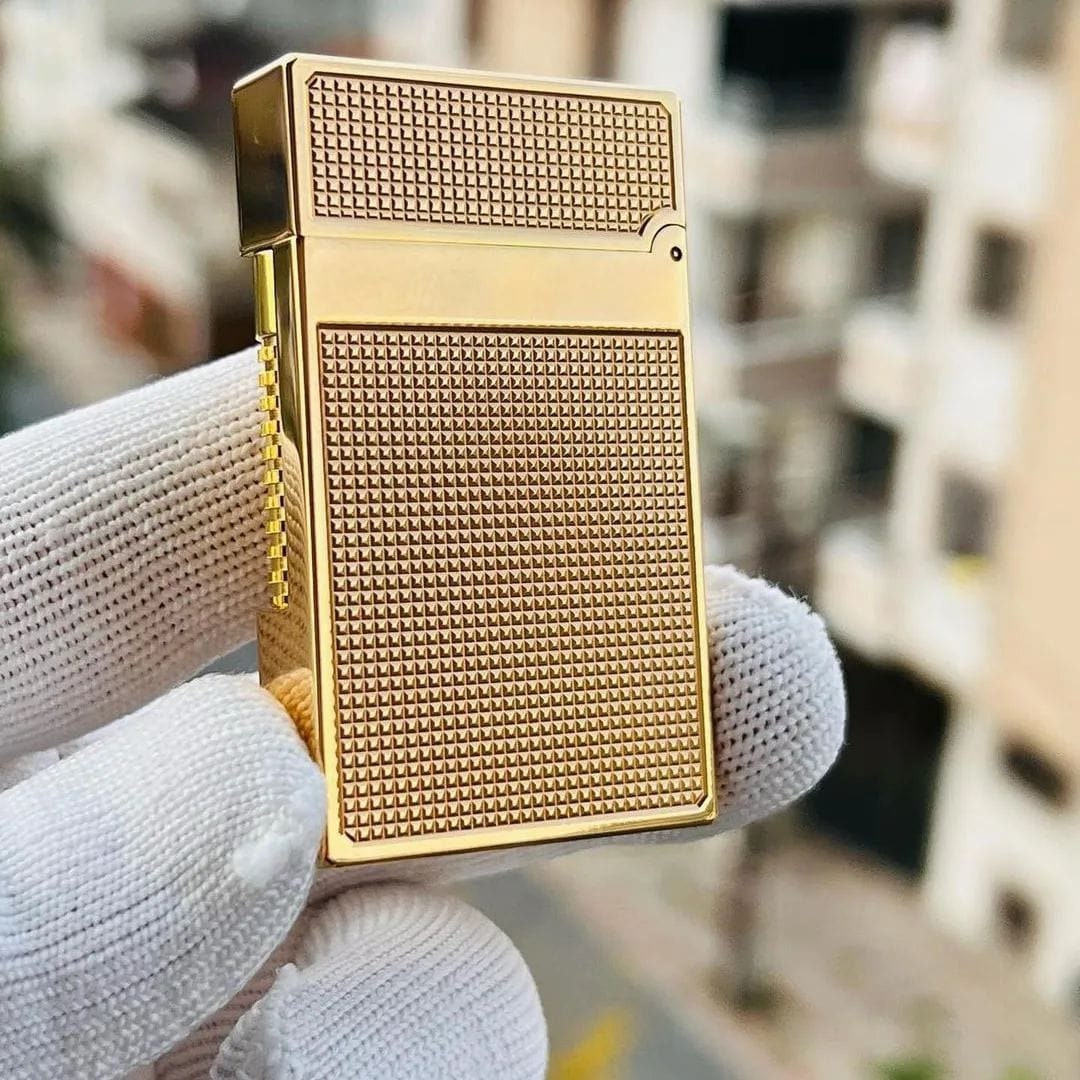 St Dupont Paris Gold Lighter L2 Paris France Lighter Gas Limited ...