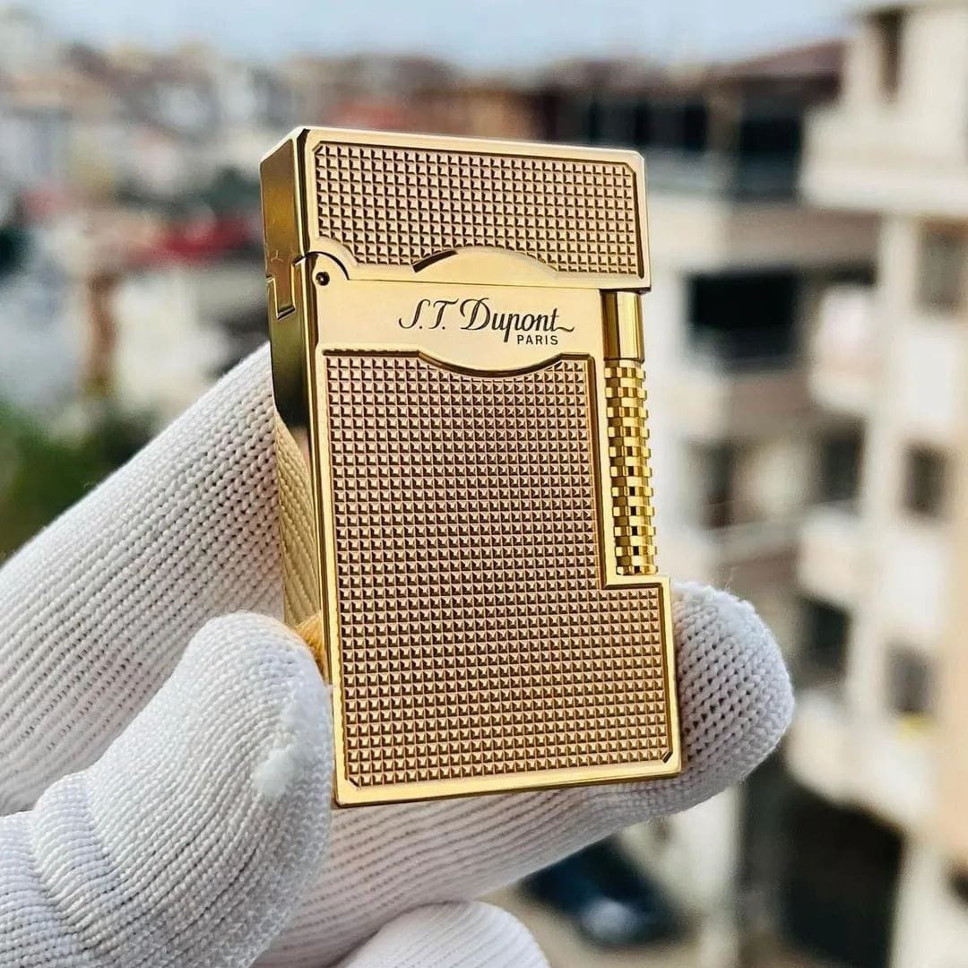 St Dupont Paris Gold Lighter L2 Paris France Lighter Gas Limited ...