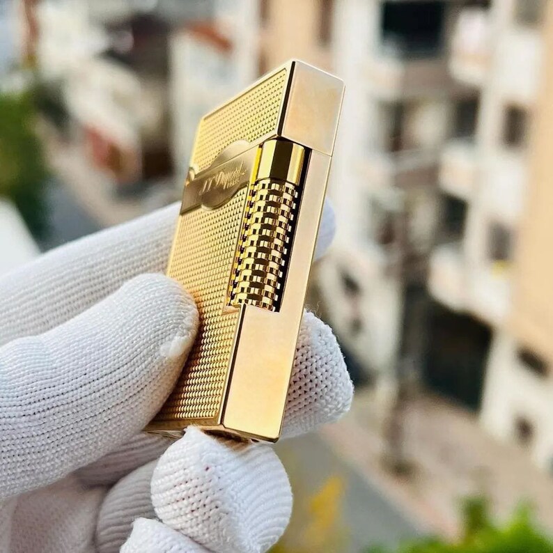 St Dupont Paris Gold Lighter L2 Paris France Lighter Gas Limited ...