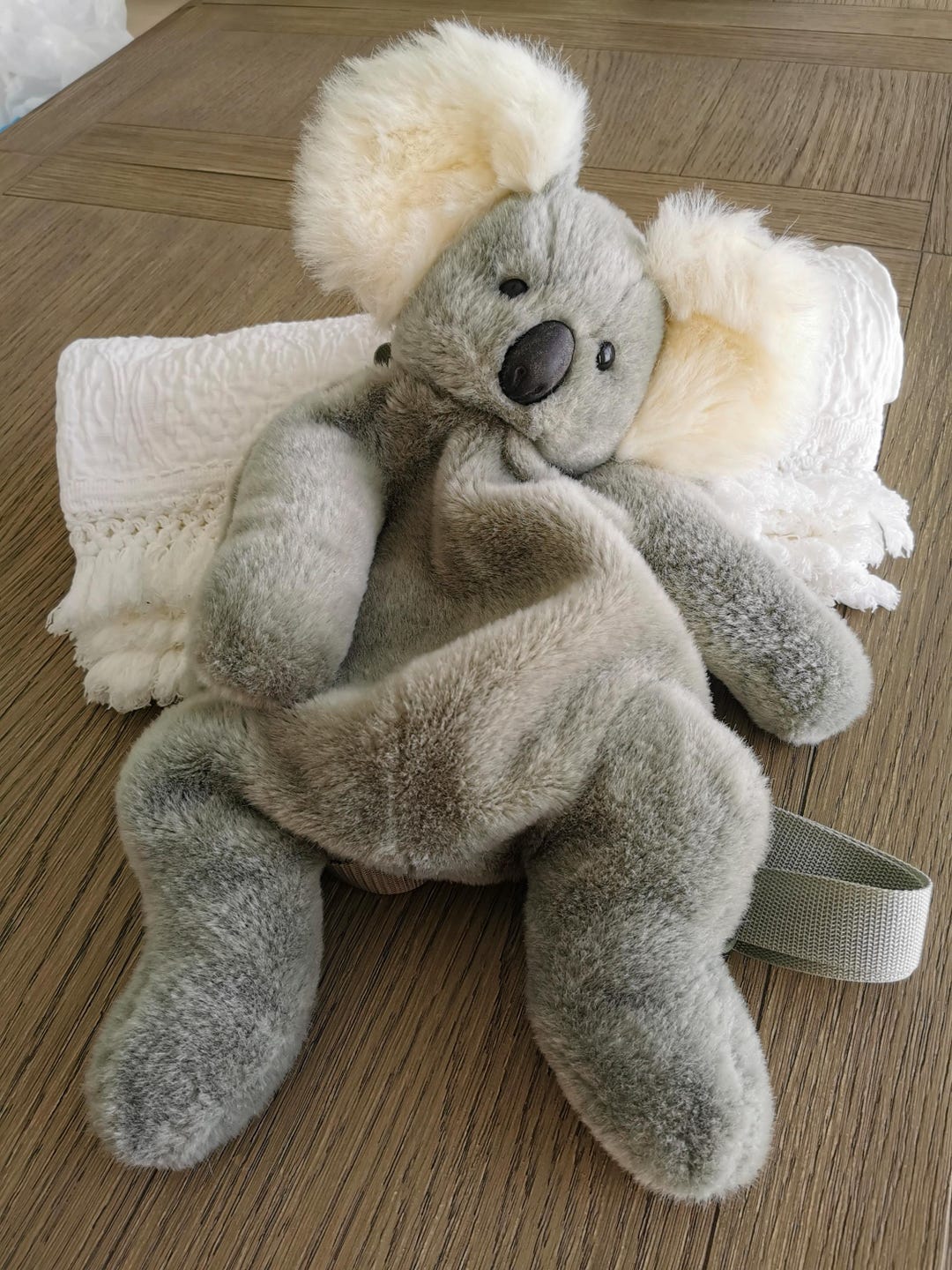 Vintage 1995 Koala Plush Backpack - Etsy