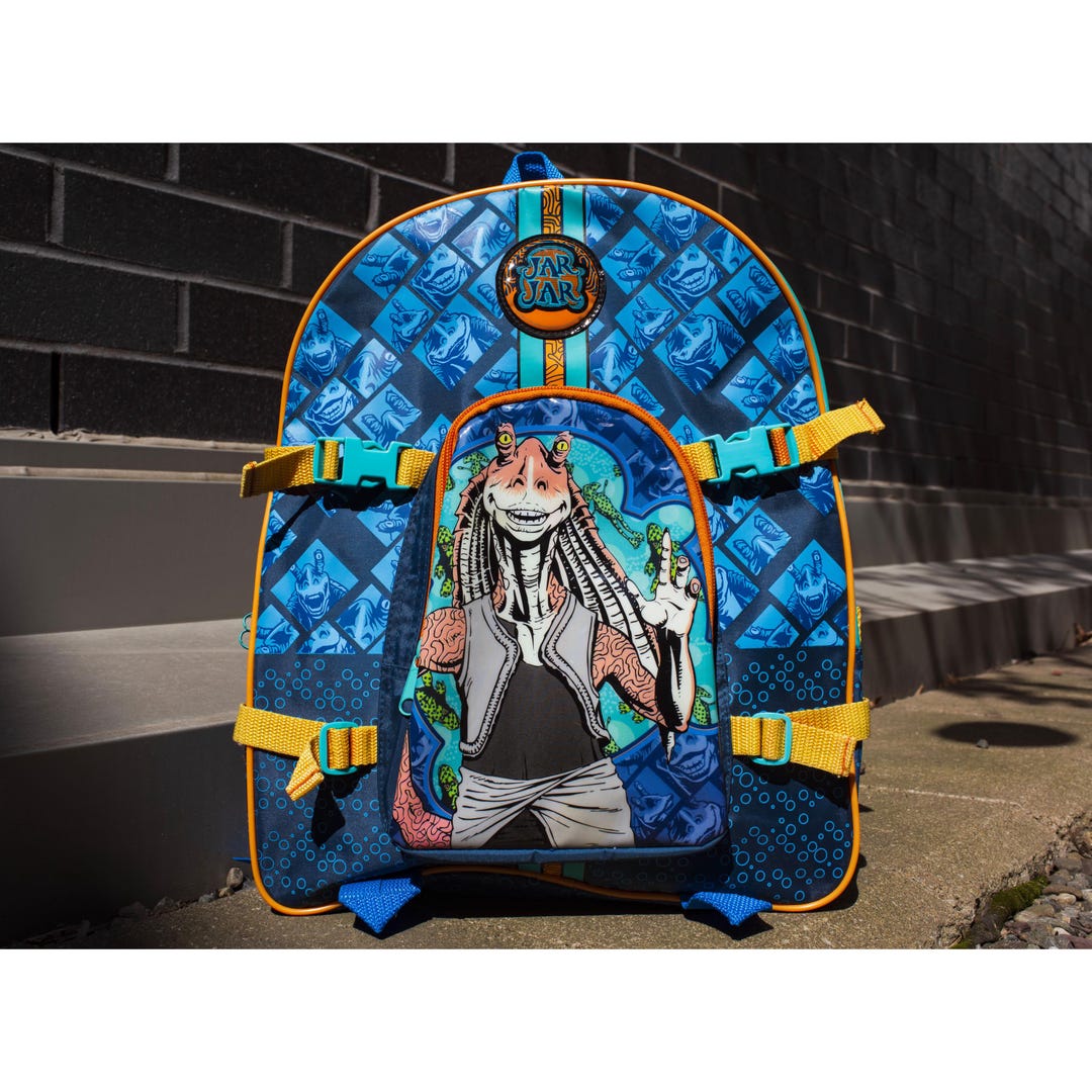 Vintage 1999 Star Wars Jar Jar Binks Backpack - Etsy