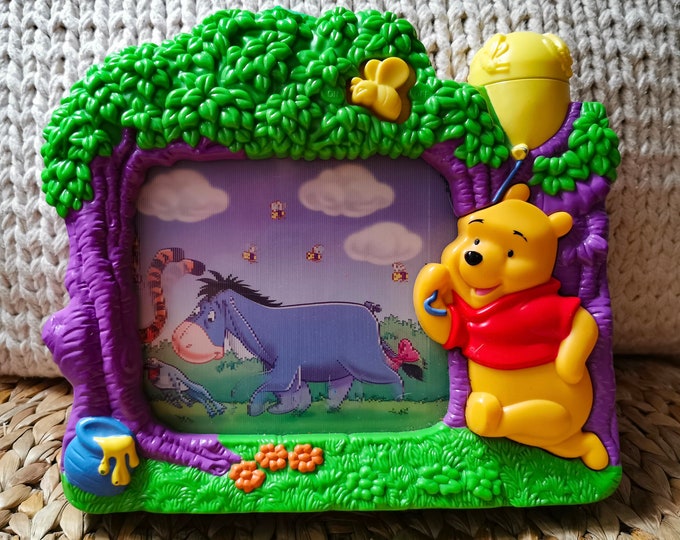 Winnie the Pooh Musical Wind up Scrolling Tv Screen Toy - Etsy