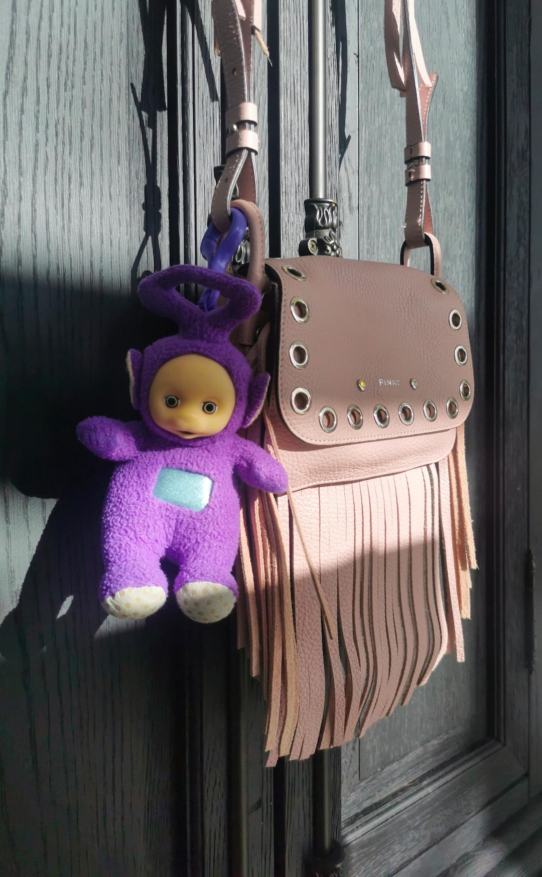 90s Vintage Teletubbies tinky Winky Coin Purse Zippered Pouch Plush - Etsy