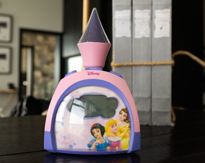 Y2K Disney Princess Alarm Clock Radio Castle AM/FM Star Night Light - Etsy