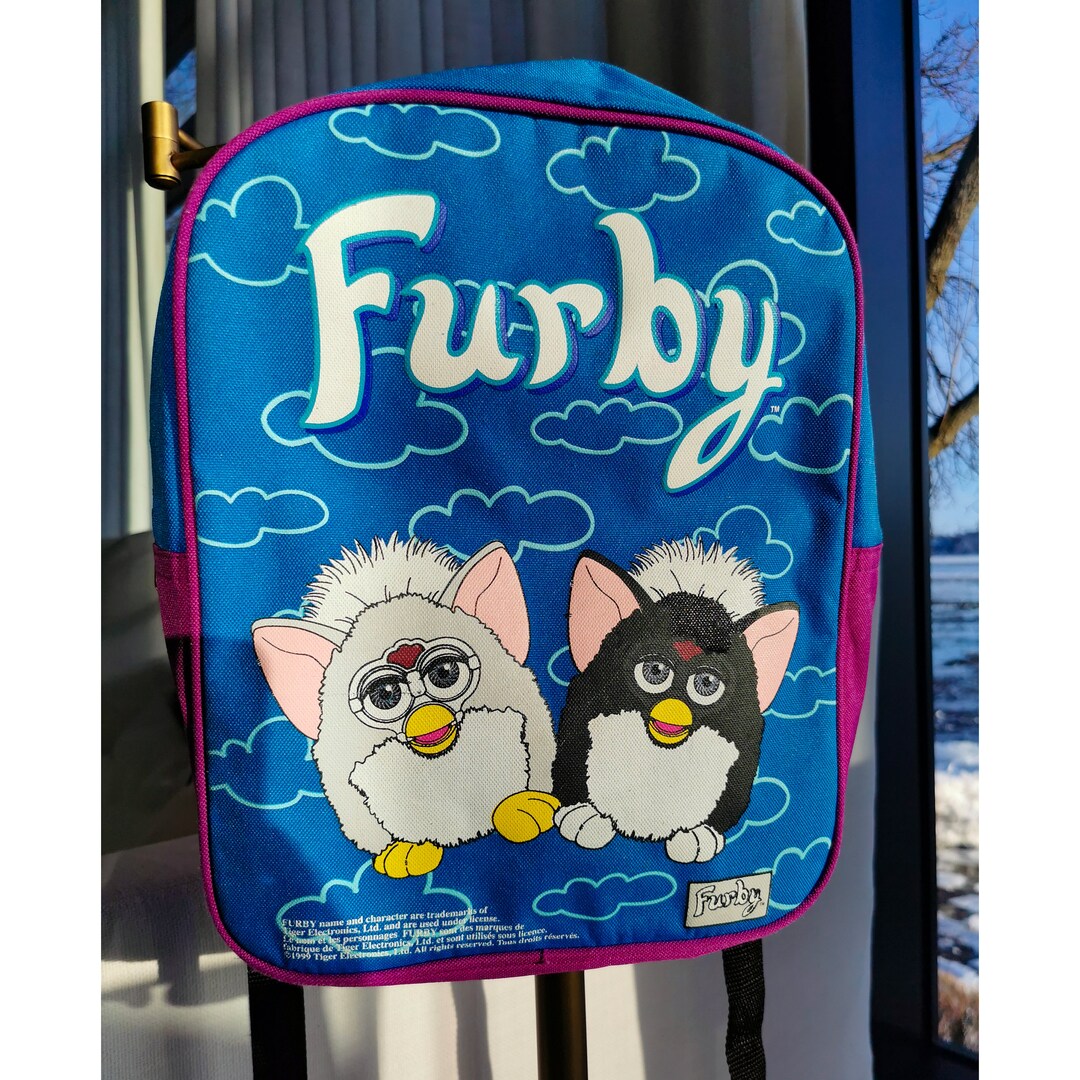 Vintage 1999 Official Furby Backpack - Etsy