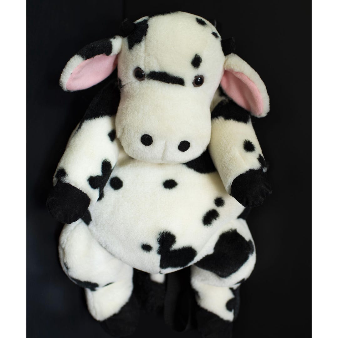 1995 Gurilla Biscuit Cow Plush Backpack - Etsy