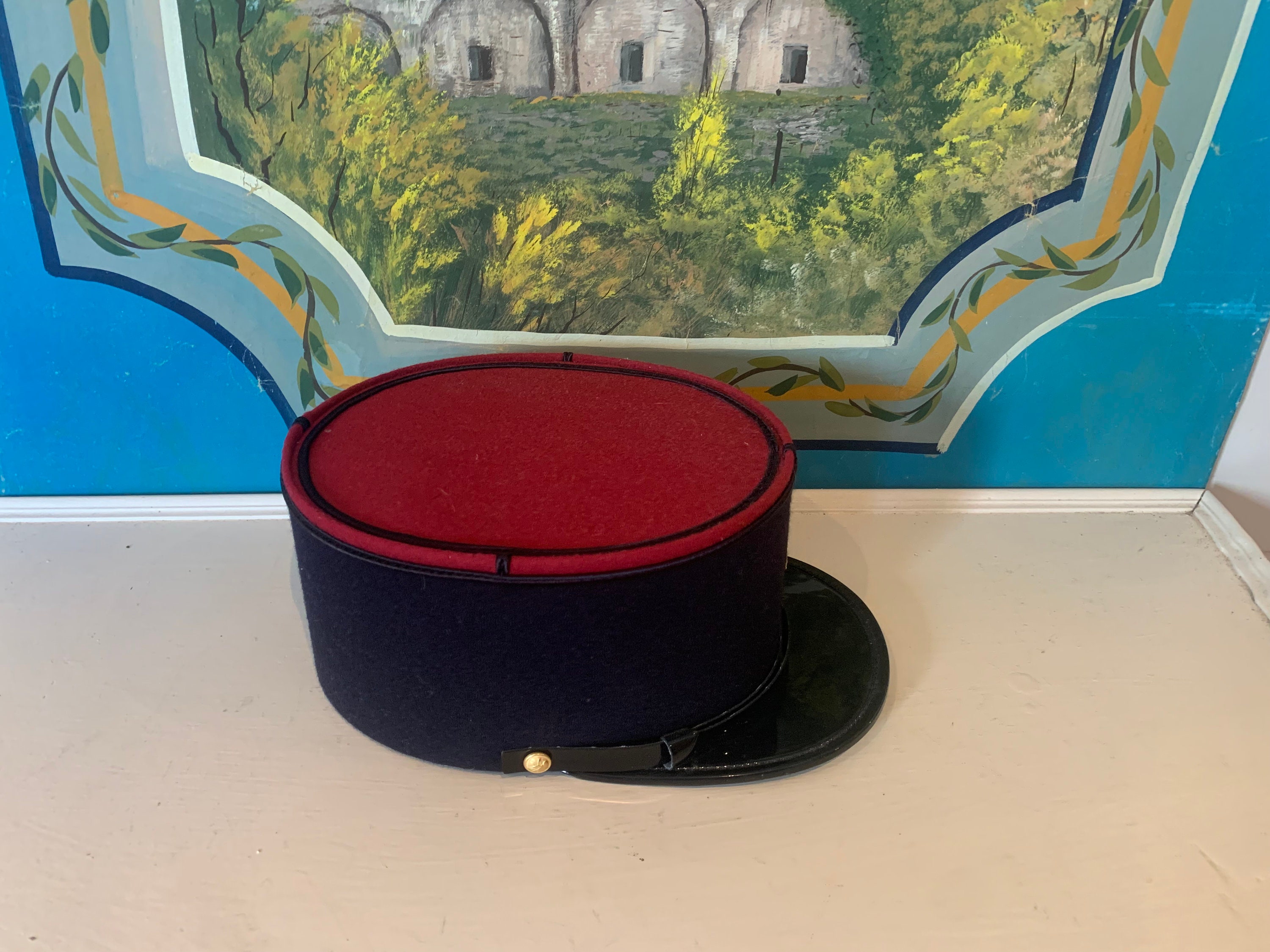 French Vintage Naval Kepi Hat / French Military / Captain Hat - Etsy