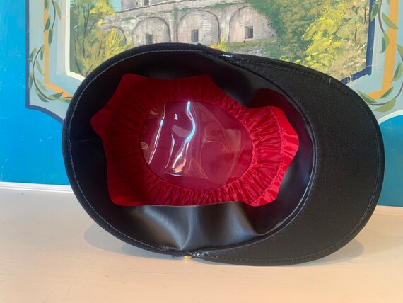 French Vintage Naval kepi hat / French Military / Cap… - Gem