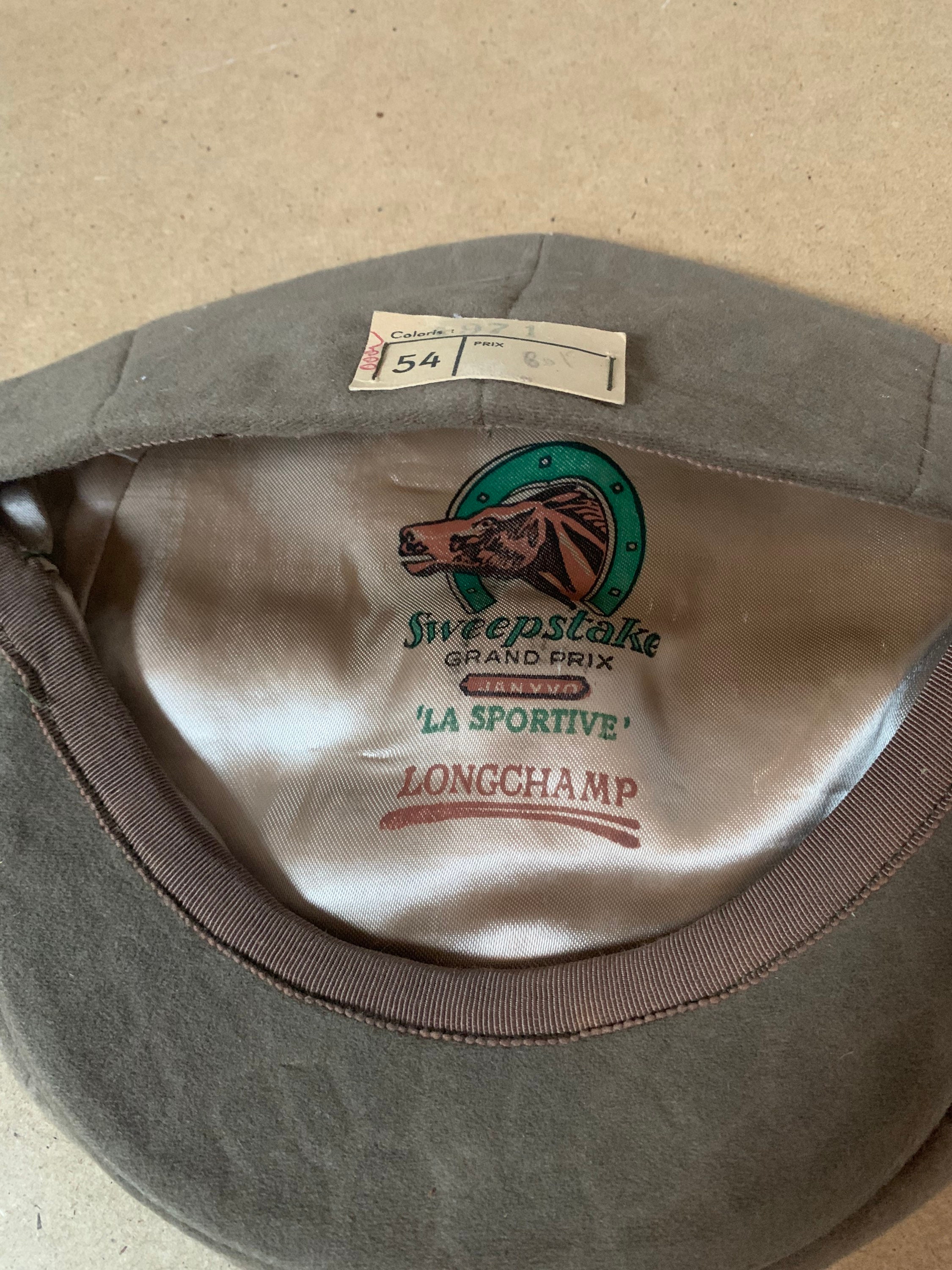 LONGCHAMP Flat Cap. LA SPORTIVE Vintage Designer Flat Cap / Original ...