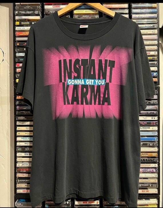 90s Nike X John Lennon instant Karma Promo Tee - Etsy Canada